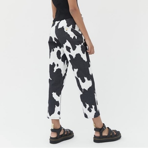 House of Sunny | Jeans | House Of Sunny Jessie Cow Print Denim Jeans ...